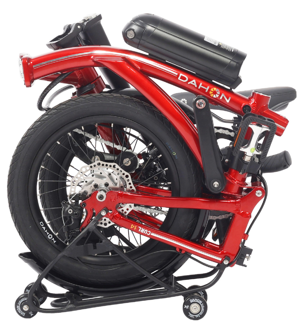 DAHON CURL Ei4 ブロンプトンキラーの折りたたみ自転車がE-Bike化 | シクロライダー