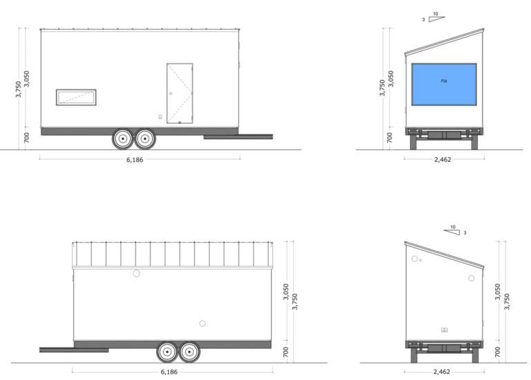 寒冷地でも快適なトレーラーハウス YADOKARIから「Tinys INSPIRATION」登場 | シクロライダー