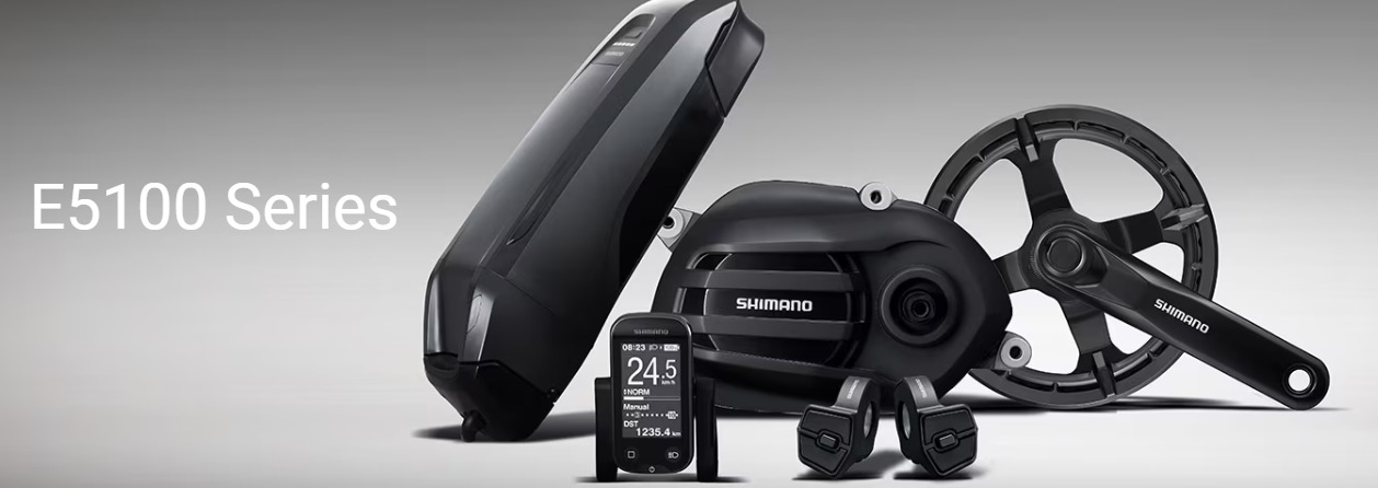 シマノ 海外市場でEバイク用モーター「EP5」「E5100」を発表 | シクロライダー